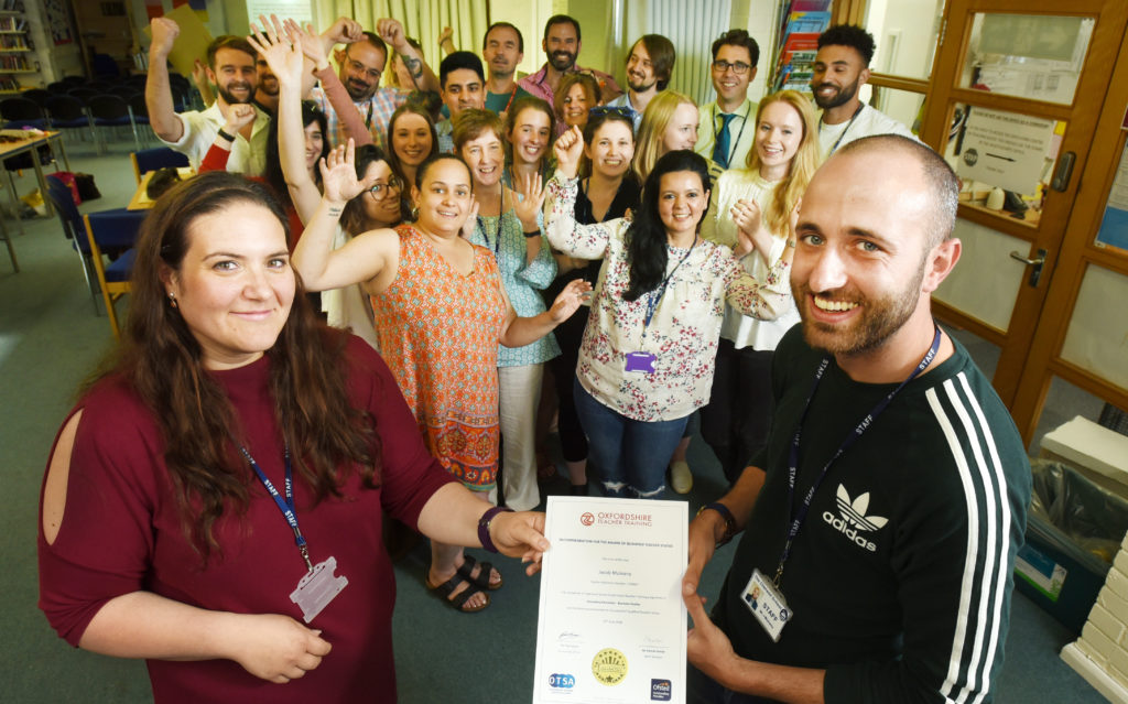 Graduation ceremony for OTT trainees - OTT SCITT